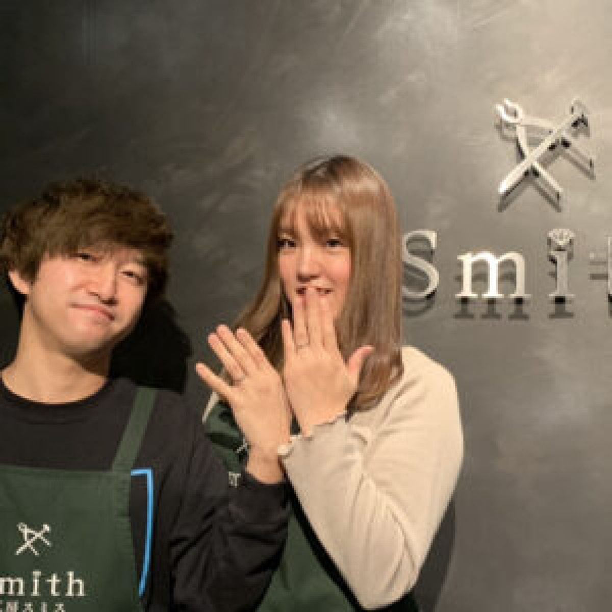 H様・S様【Smith(工房スミス)札幌店】【とっても素敵な時間】｜ 結婚指輪・婚約指輪の口コミならRingraph