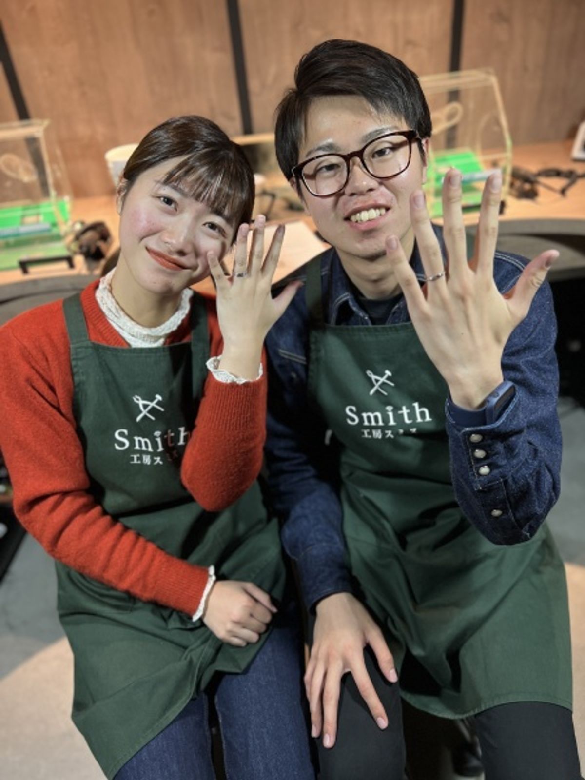 T様 ご夫妻【Smith(工房スミス)札幌店】初めての作業で不安でしたが、い…｜ 結婚指輪・婚約指輪の口コミならRingraph