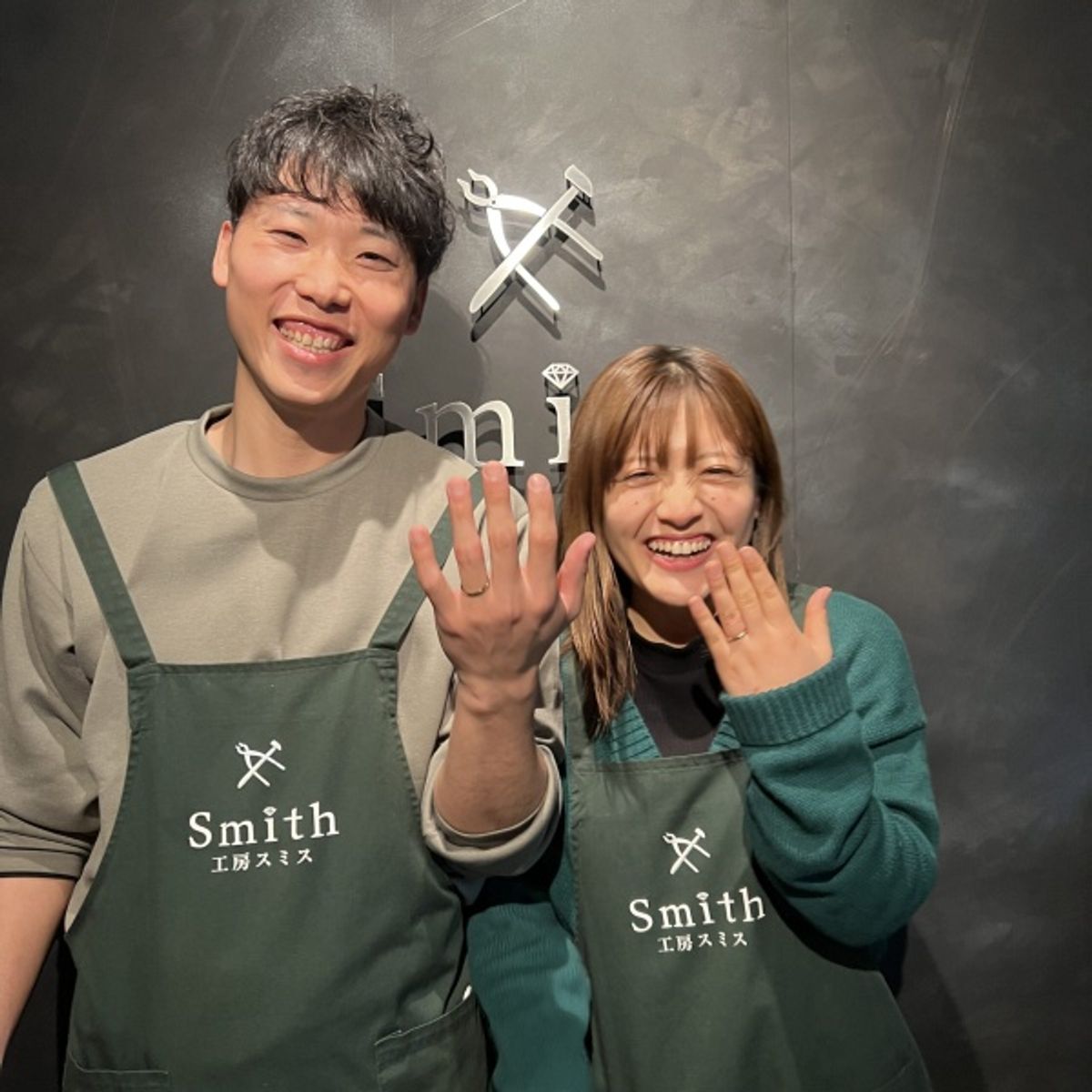 Y様・N様【Smith(工房スミス)札幌店】【良い思い出になりました】｜ 結婚指輪・婚約指輪の口コミならRingraph