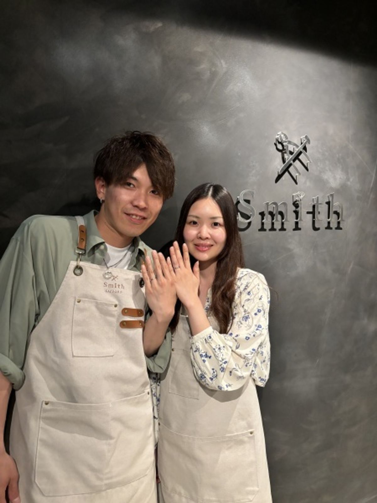 Y様 ご夫妻【Smith(工房スミス)札幌店】Y様【最高の宝物になりました】｜ 結婚指輪・婚約指輪の口コミならRingraph
