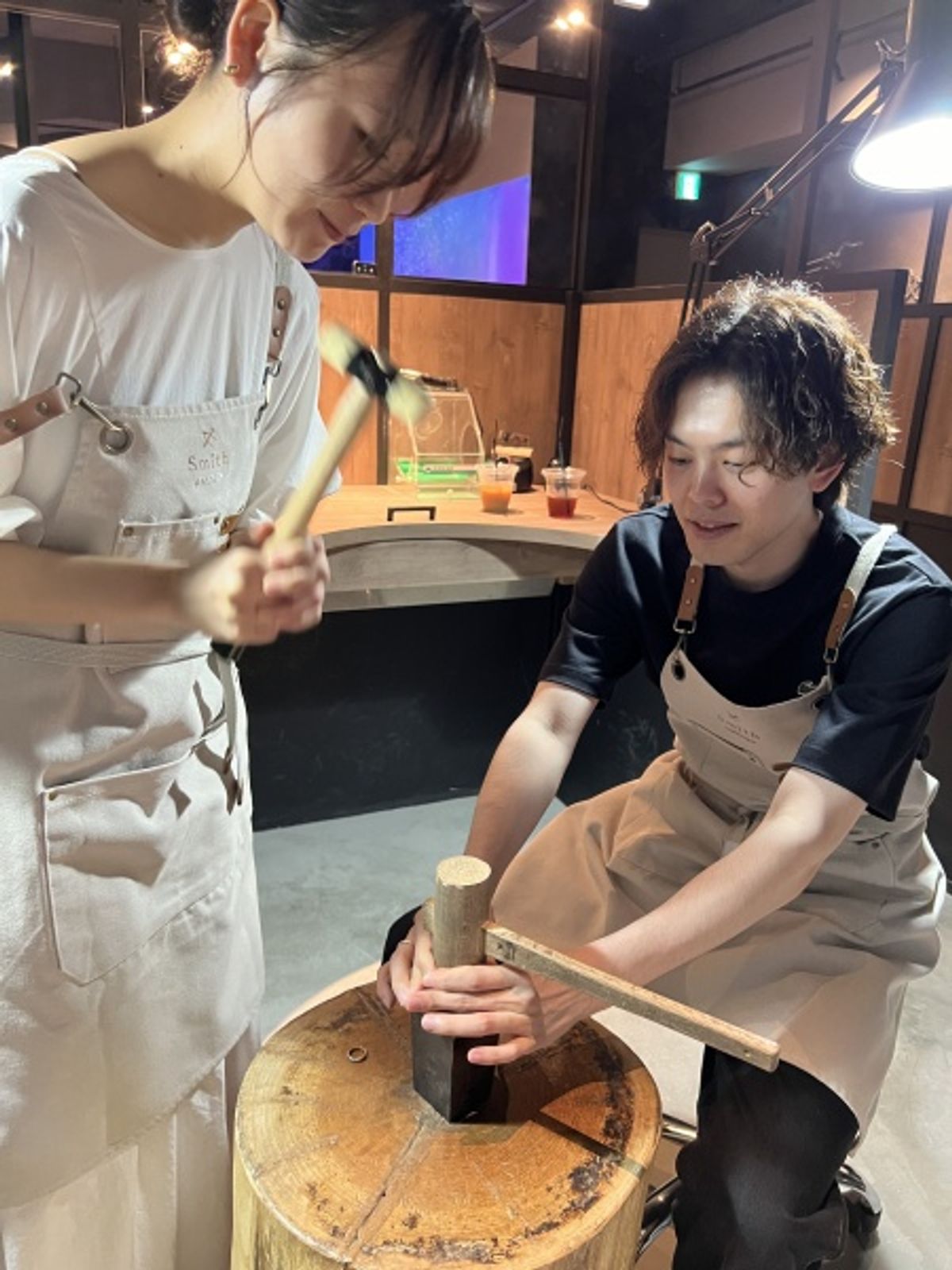 S様 ご夫妻【Smith(工房スミス)札幌店】S様【思い出に残るステキな経験に…｜ 結婚指輪・婚約指輪の口コミならRingraph