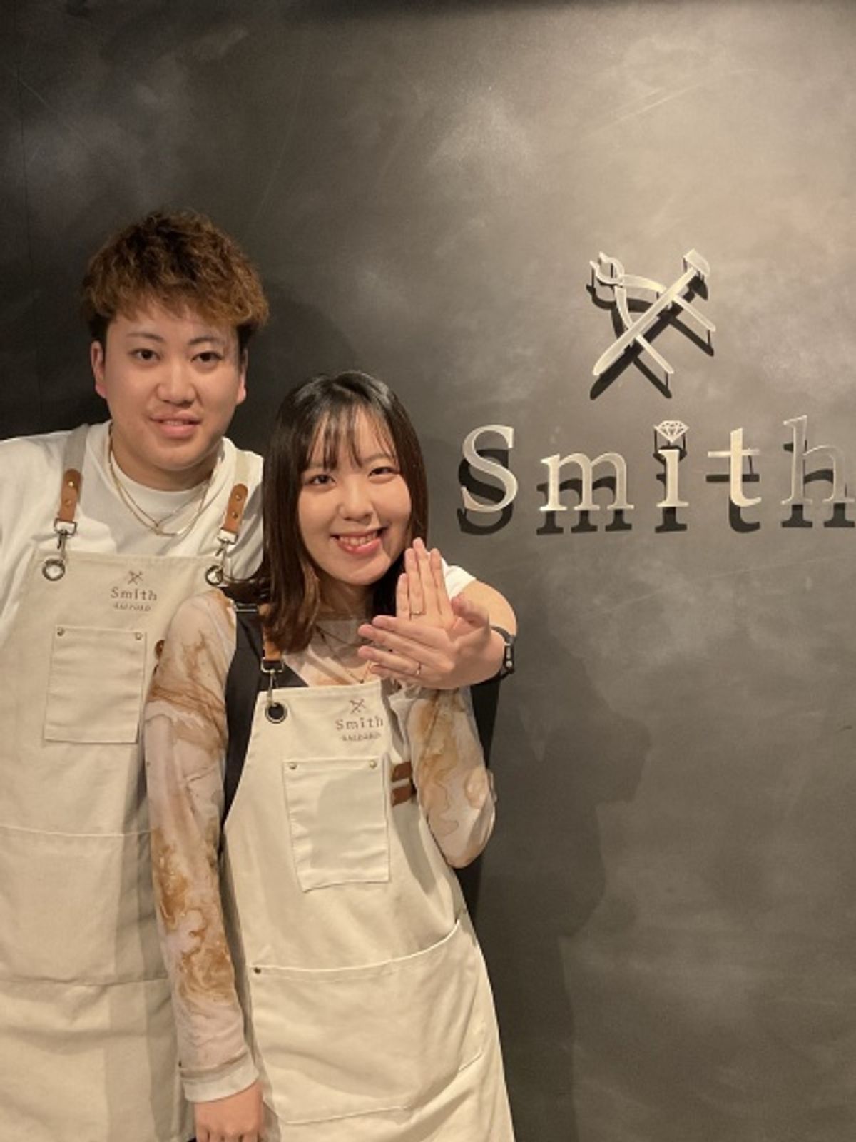 T様 ご夫妻【Smith(工房スミス)札幌店】T様【一緒にたくさん悩んでアドバ…｜ 結婚指輪・婚約指輪の口コミならRingraph