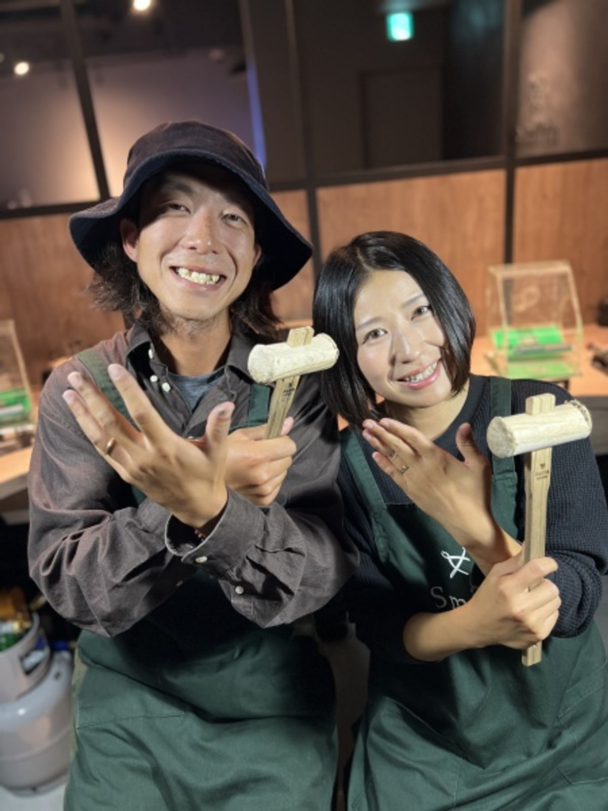 N様 ご夫婦【Smith(工房スミス)札幌店】2人の大切な指輪を楽しくつくれて…｜ 結婚指輪・婚約指輪の口コミならRingraph