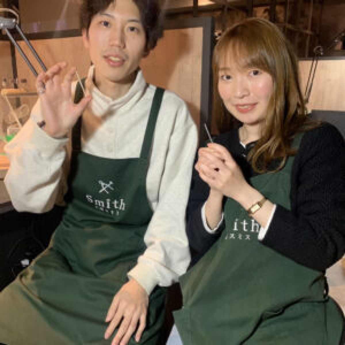 S様・M様【Smith(工房スミス)札幌店】【2人で指輪を作るという貴重な体験】｜ 結婚指輪・婚約指輪の口コミならRingraph