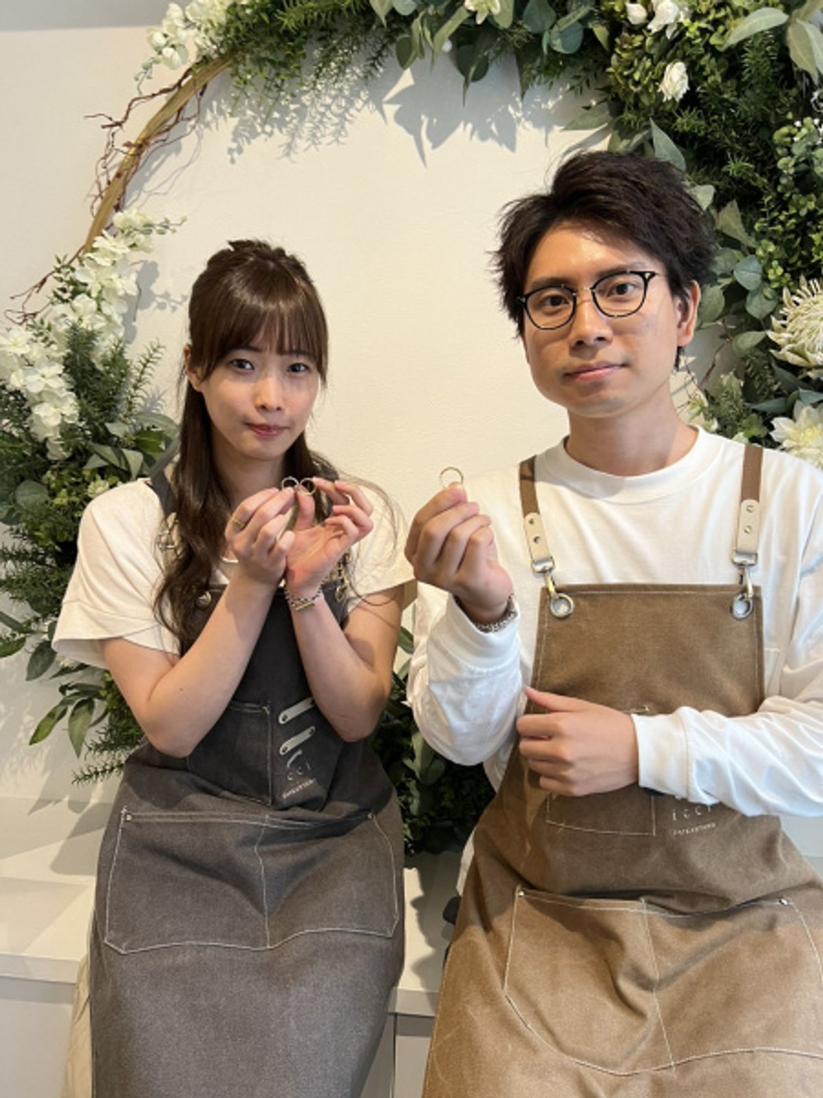 S様 ご夫妻【icci代官山】優しく教えて頂いてとても楽しい時間でした。 …｜ 結婚指輪・婚約指輪の口コミならRingraph