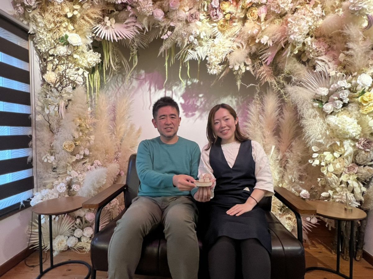 【S様 ご夫妻】想像よりも作業させて頂き一生の思い出になるリングを作る…icci代官山｜Ringraph