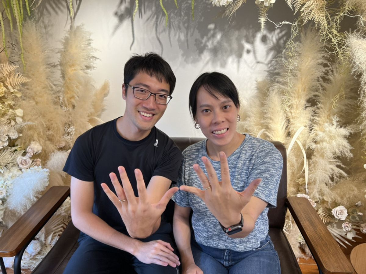 T様 ご夫妻【icci代官山】記念すべき1日です｜ 結婚指輪・婚約指輪の口コミならRingraph