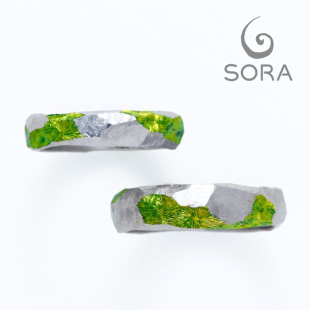 KOKE：苔 [結婚指輪] SORA(ソラ)｜ 結婚指輪・婚約指輪の口コミならRingraph