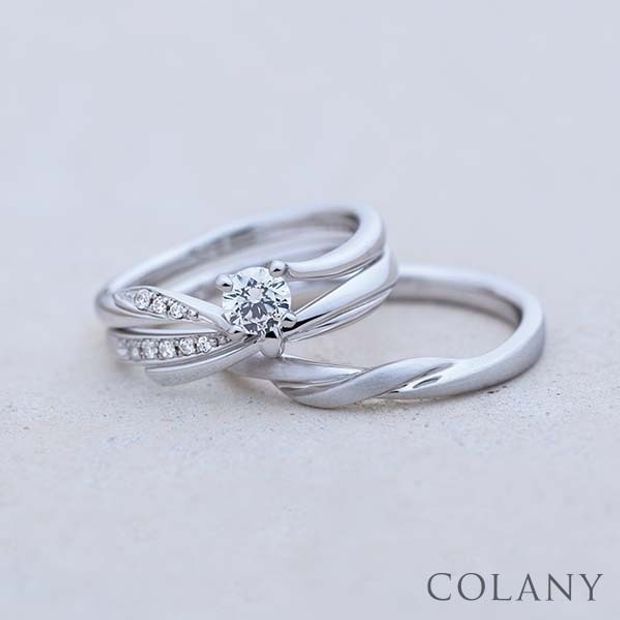 UFUFU ウフフ [セットリング] COLANY(コラニー)｜ 結婚指輪・婚約指輪の口コミならRingraph