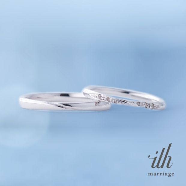 【広がるさざ波のよう】カンタービレ / Cantabile [結婚指輪] ith(イズ)｜ 結婚指輪・婚約指輪の口コミならRingraph