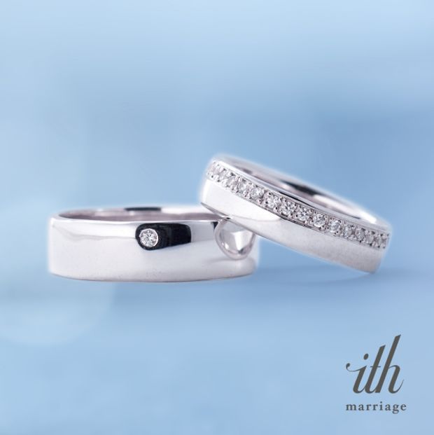 【華やかな存在感】スペッキオ / Specchio [結婚指輪] ith(イズ)｜Ringraph(リングラフ)