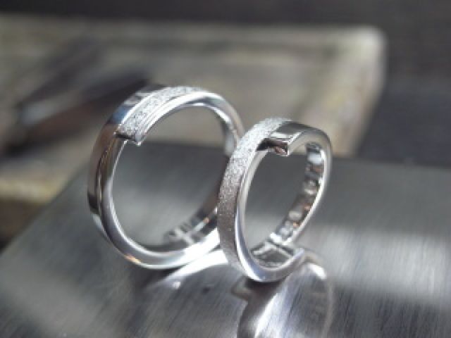 【U様】二人の想いが詰まった指輪に仕上げていただいて、大満足です！ichi(イチ)｜Ringraph(リングラフ)