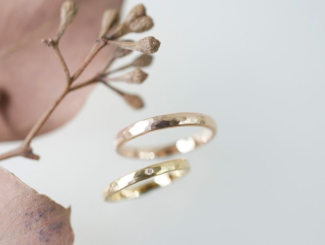 M様・A様【renri(レンリ)】柔らかな輝きのご結婚指輪｜ 結婚指輪・婚約指輪の口コミならRingraph